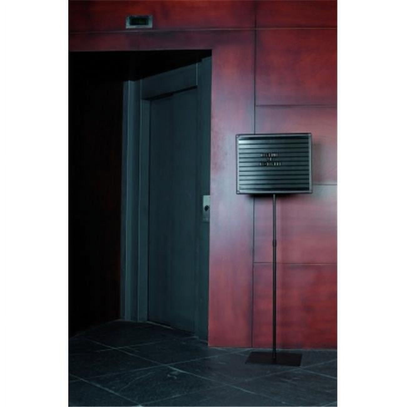 BVC MasterVision Magnetic Letter Board Stand - Black - Walmart.com