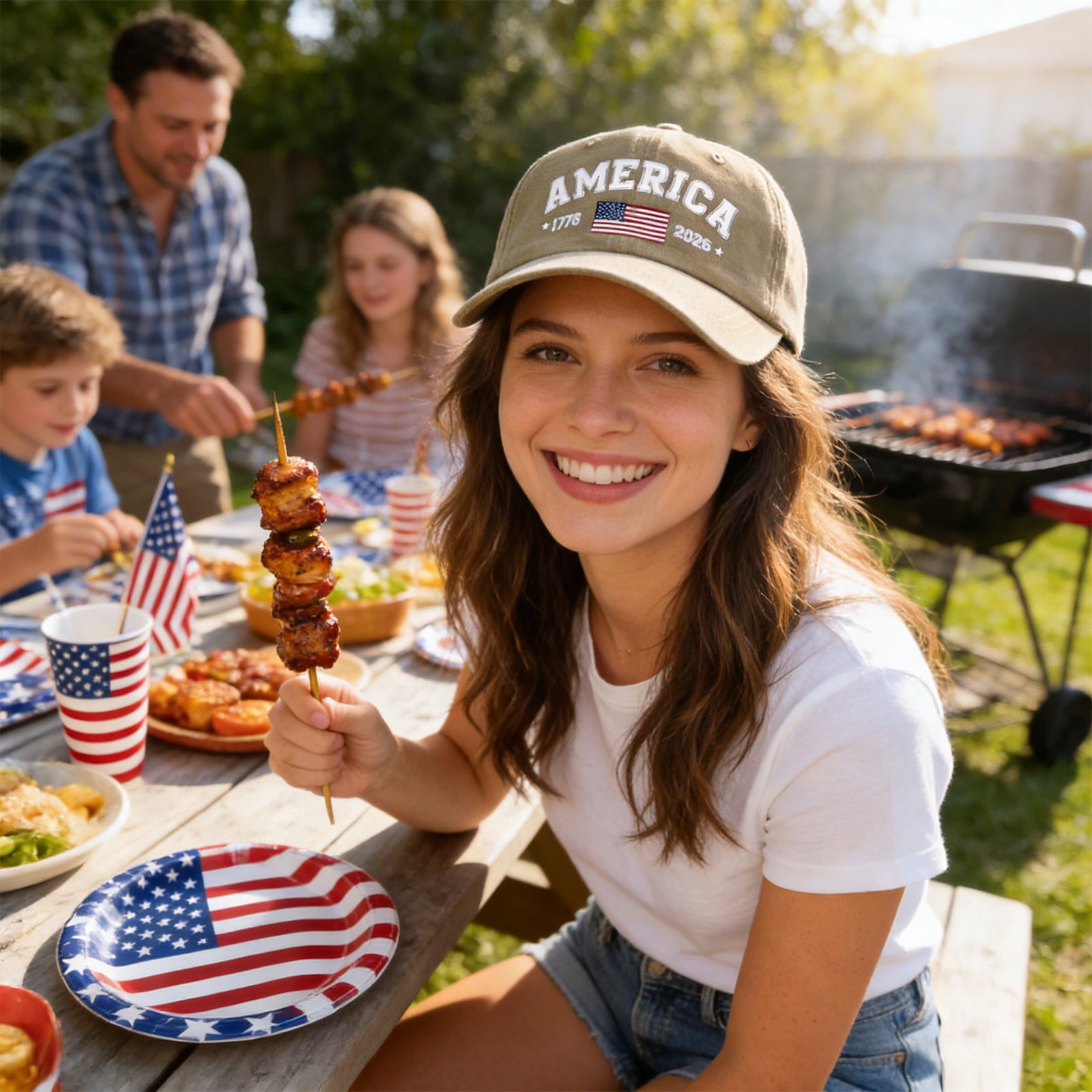 BVEBJDX America Birthday Hat 1776 2026 250 Years Anniversary Hat for ...