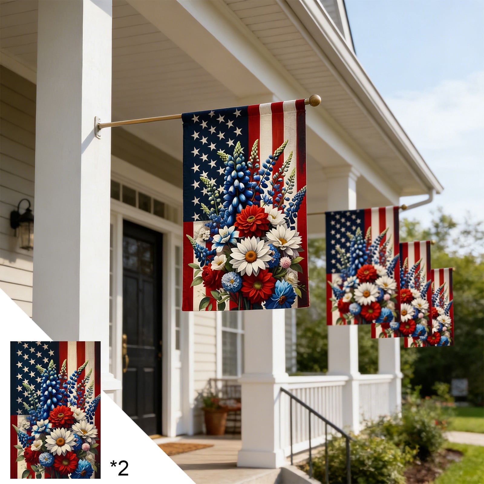 BVEBJDX Independence Day Decorations Congratulations Independence Day ...