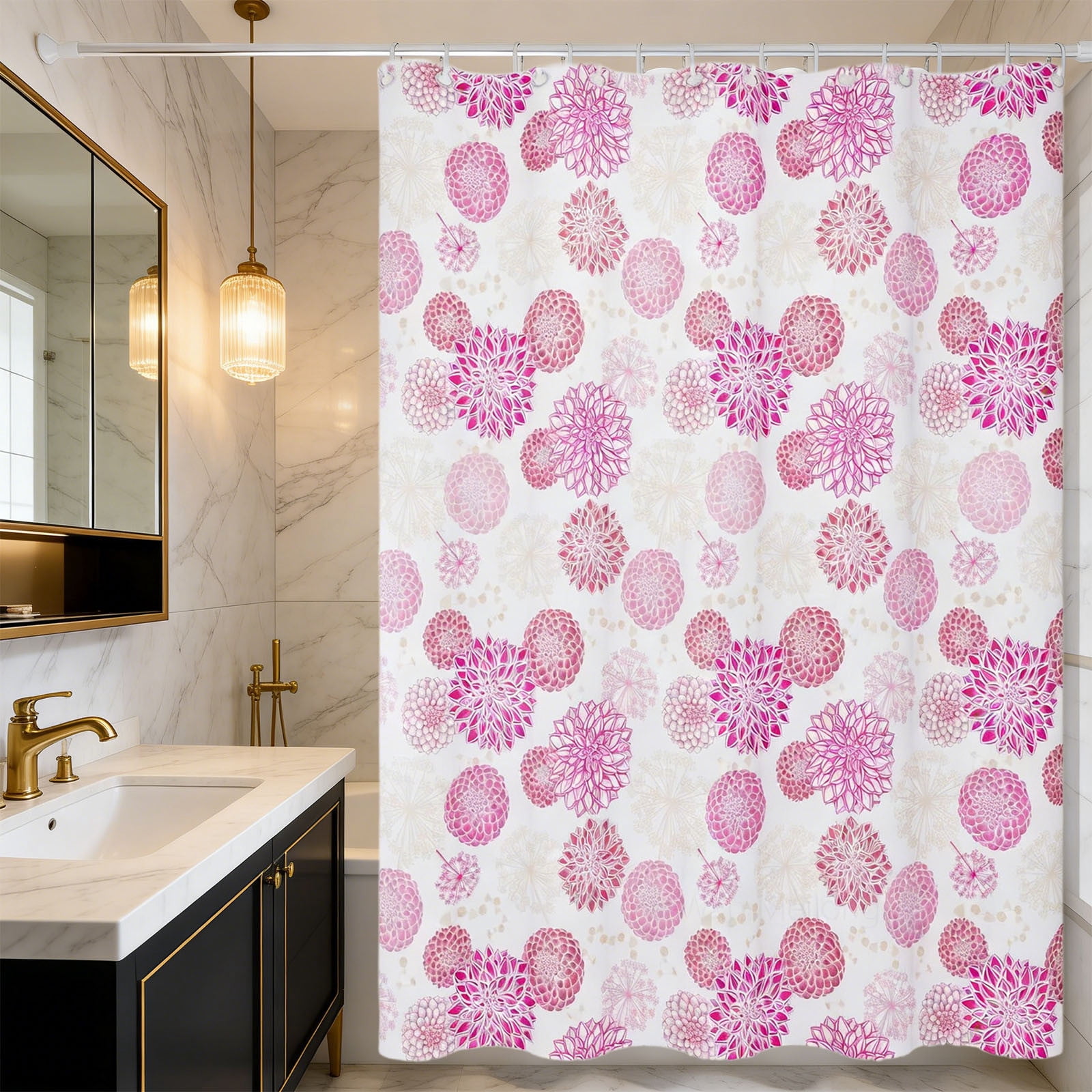 BVEBJDX Plastic Shower Curtain Thick Waterproof And Mildews-proof ...