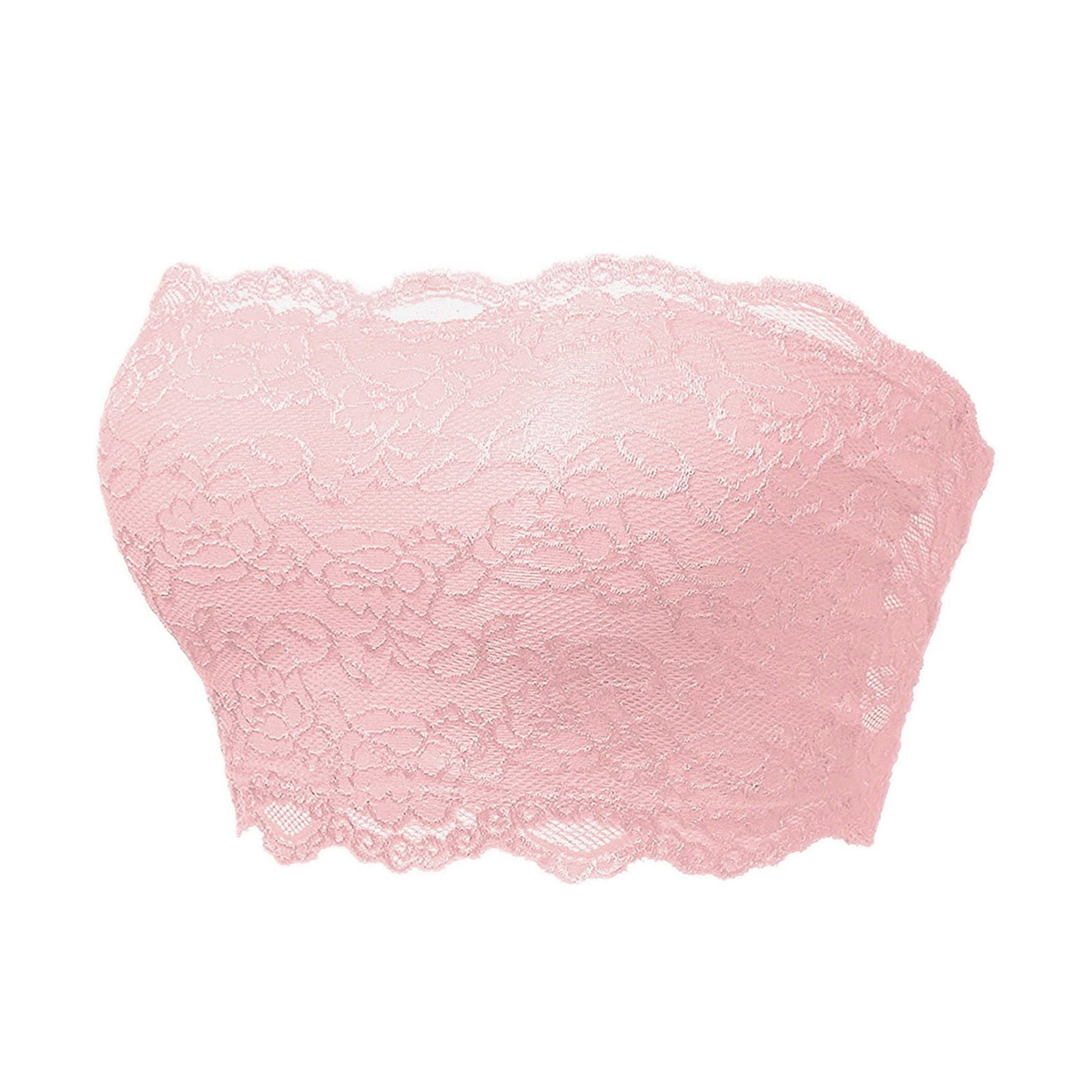 BVGFSAHNE WOCLEILIY Ladies Seamless Tube Top Lace Beauty Back Chest ...