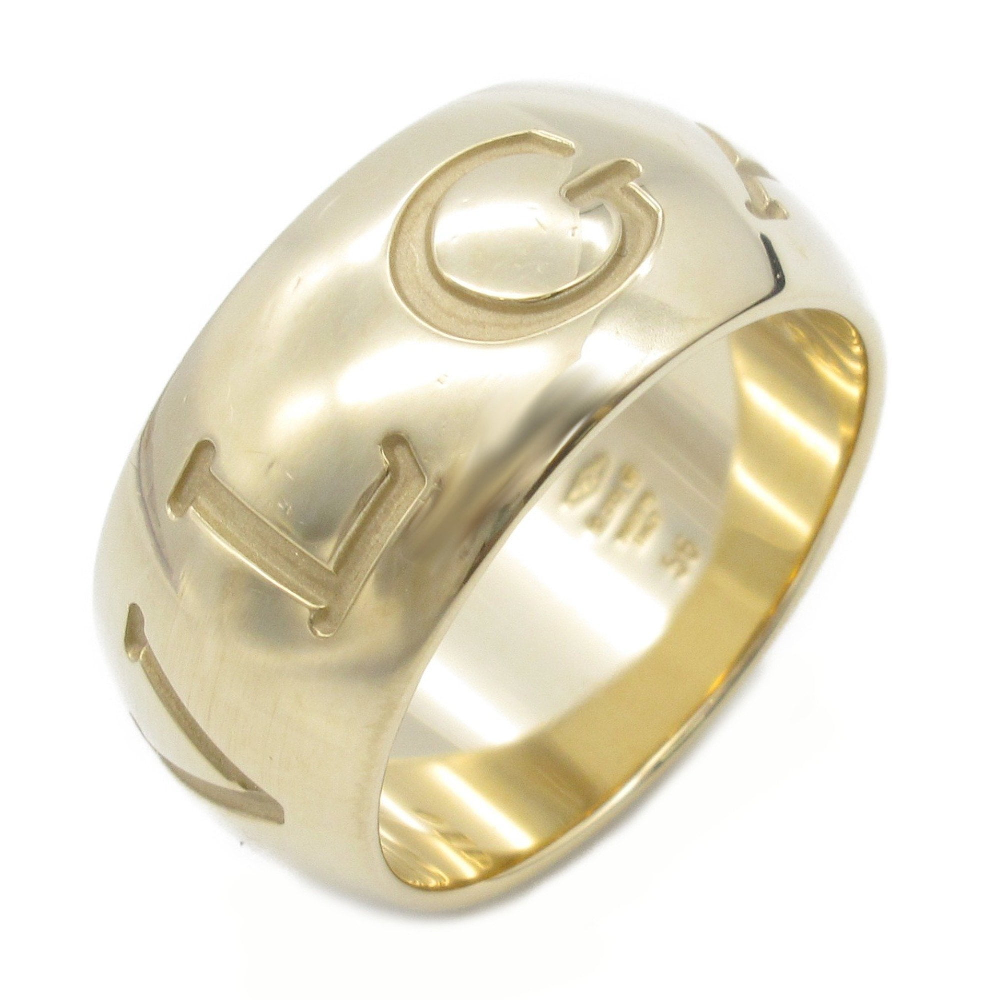Pre-Owned BVLGARI Mono Ring Rings and Finger K18 (Yellow Gold) Men's ...