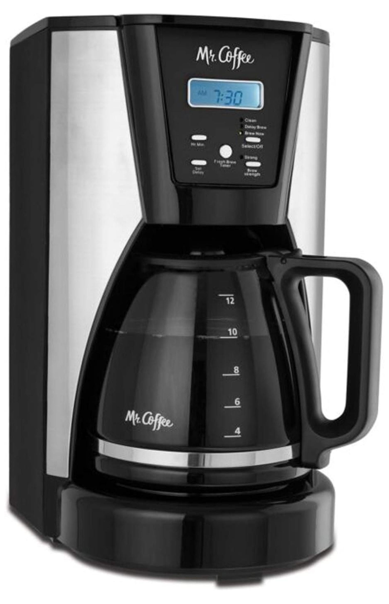 BVMCMJX41NWF 12-Cup Pot Programmable Brewer Auto-Shutoff Coffee Maker ...