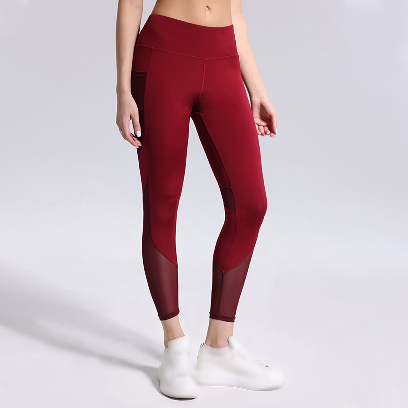 BVOFAR High Waisted Yoga Pants for Women Running Workout Leggings with ...