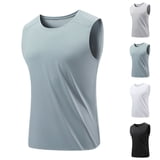 BVOFAR Men's Athletic Tank Tops Quick Dry Gym Tees Sun Protection UPF ...