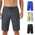 BVOFAR Mens Athletic Shorts 7 Inch Quick Dry Running Shorts with Zipper ...