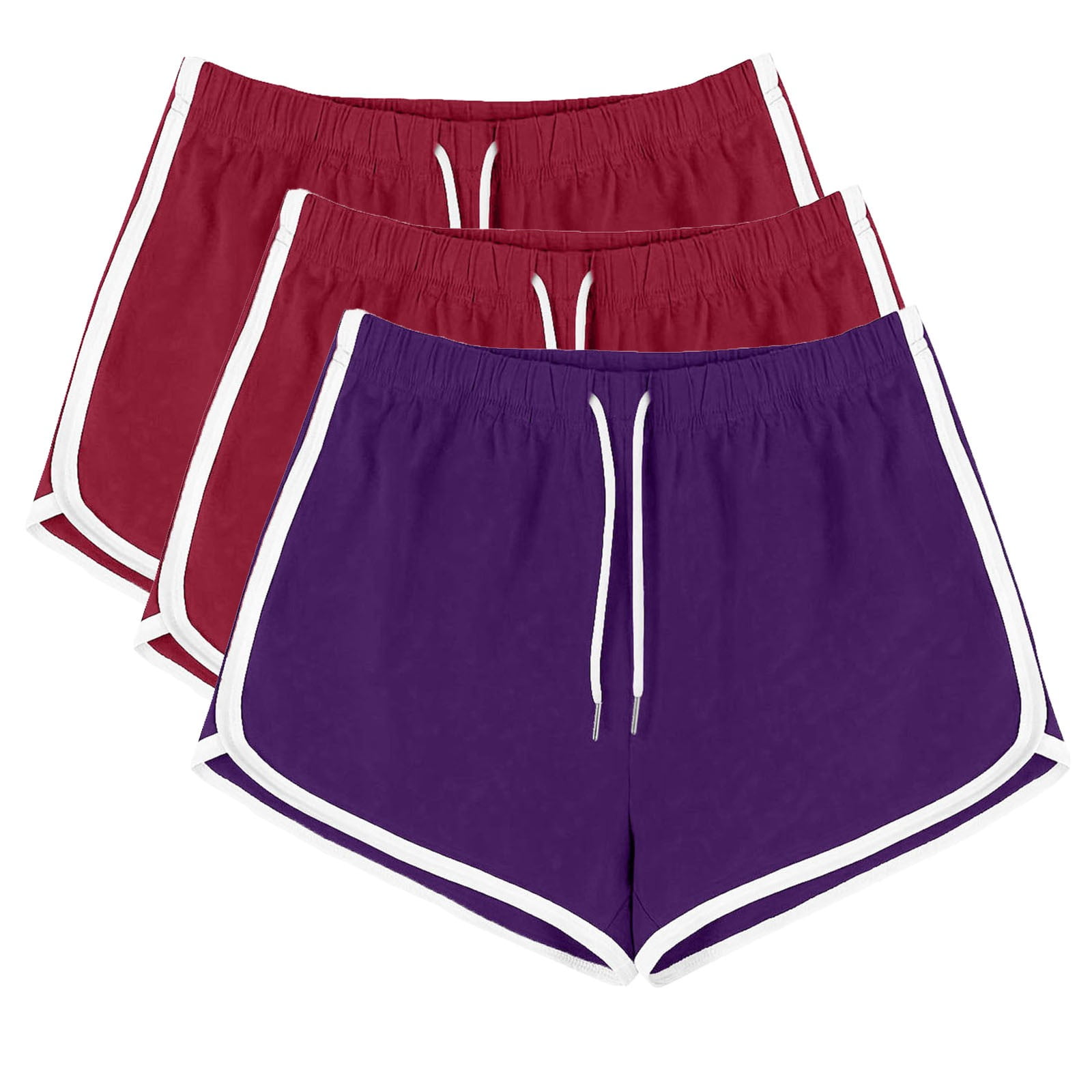 BVOFAR Women's Athletic Yoga Shorts 2025 Running Cycling Hiking Shorts ...