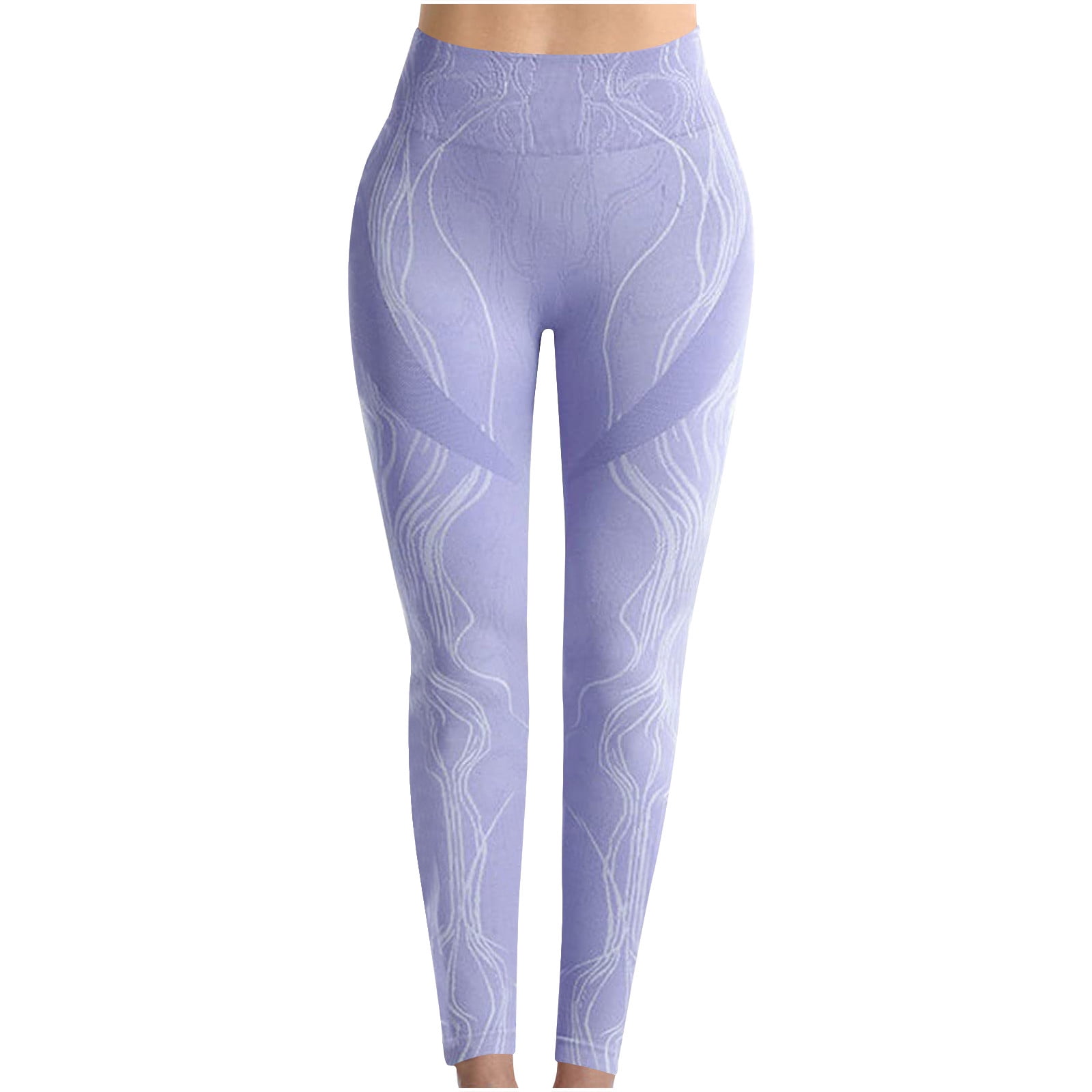 BVOFAR Womens High Waisted Seamless Leggings Stretchy Tummy Contral ...