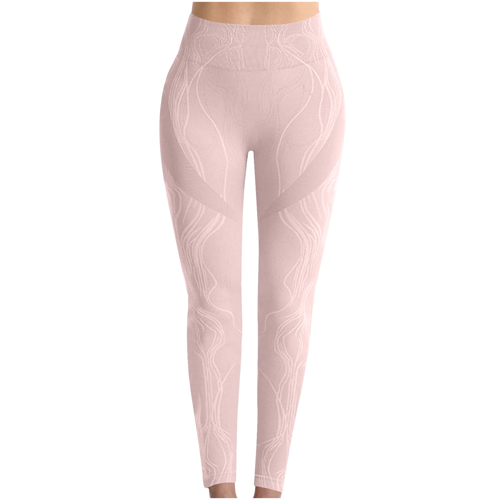 BVOFAR Womens High Waisted Seamless Leggings Stretchy Tummy Contral ...