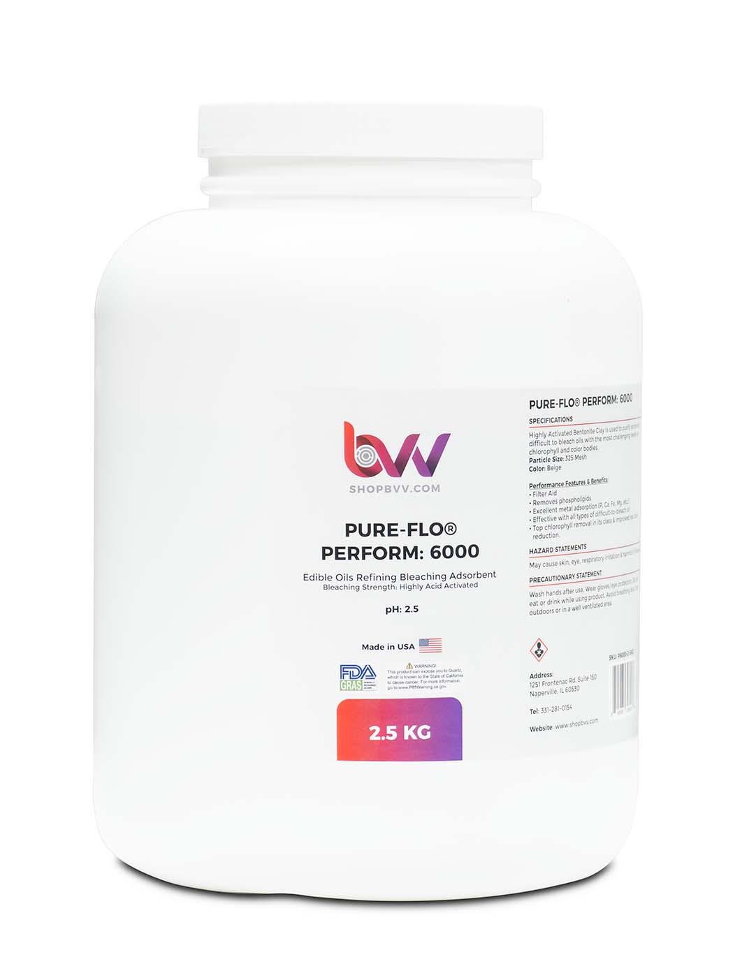 BVV Pure-Flo Perform 6000 Highly Activated Bleaching & Decolorizing ...