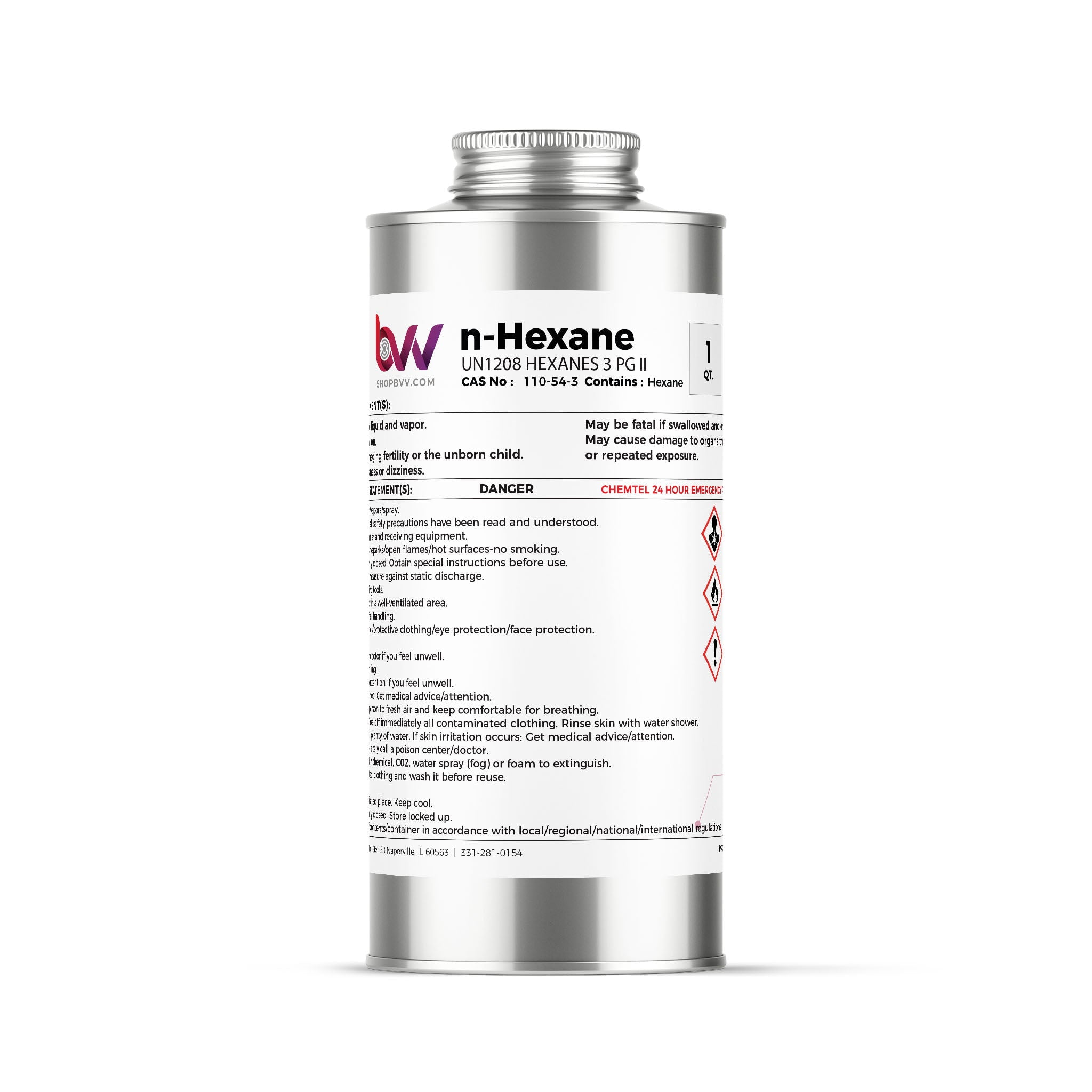 BVV N-Hexane 99.5% Lab Grade - Walmart.com