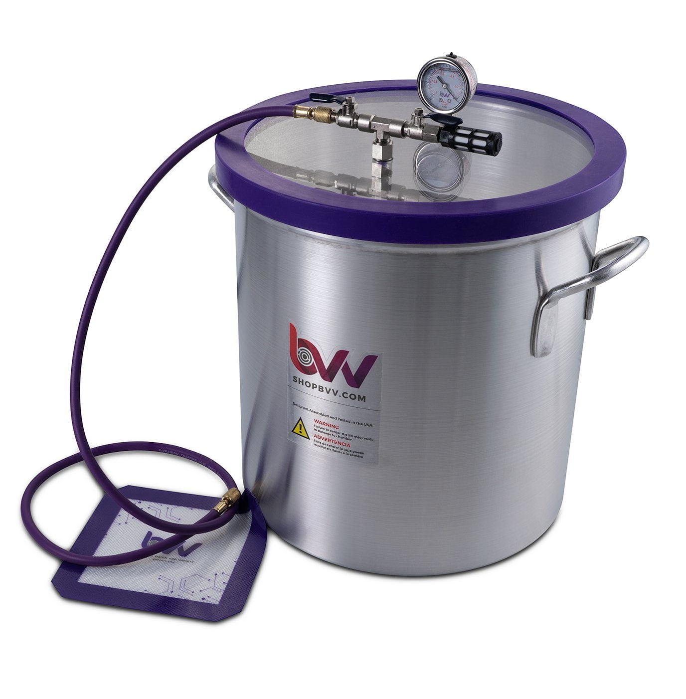 BVV Vacuum Chamber (10 Gallon) - High Strength & Durable Aluminum ...