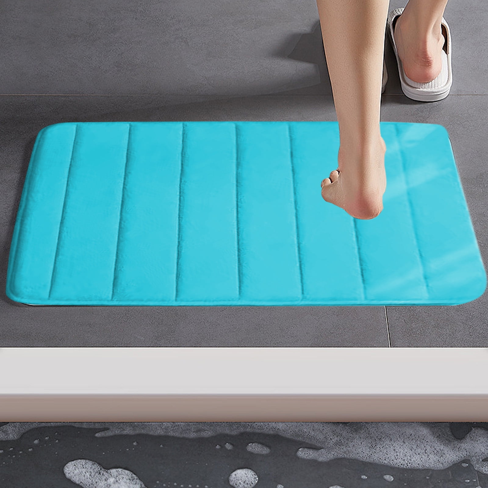 BVXEEP Bath Mats for Bathroom, Carpet Bedroom Mat Non Slip Bathroom ...