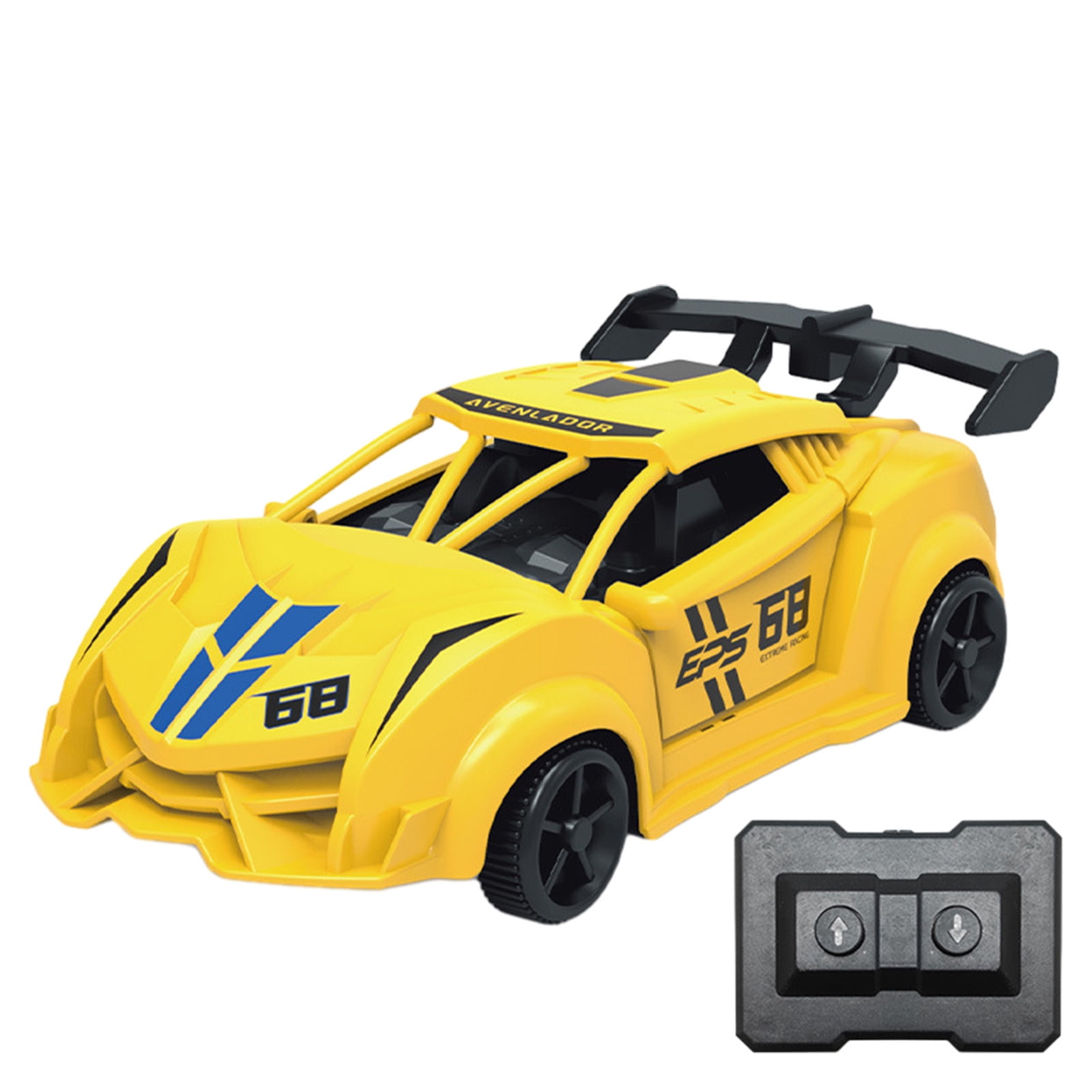 BVXEEP Cool small remote control car kids toy car two-way control mini ...