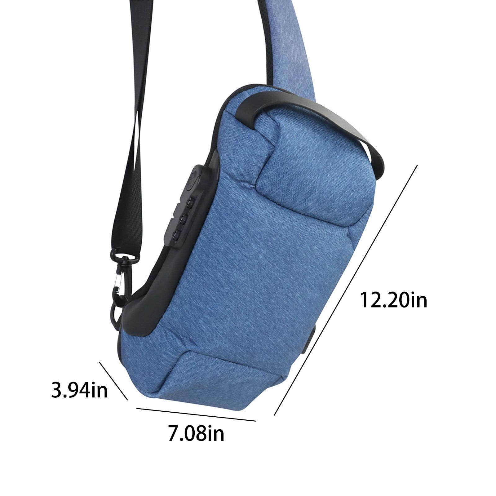 BVXEEP Crossbody Bag, Shoulder Bag, Antis Theft Hard Laptop Backpack ...