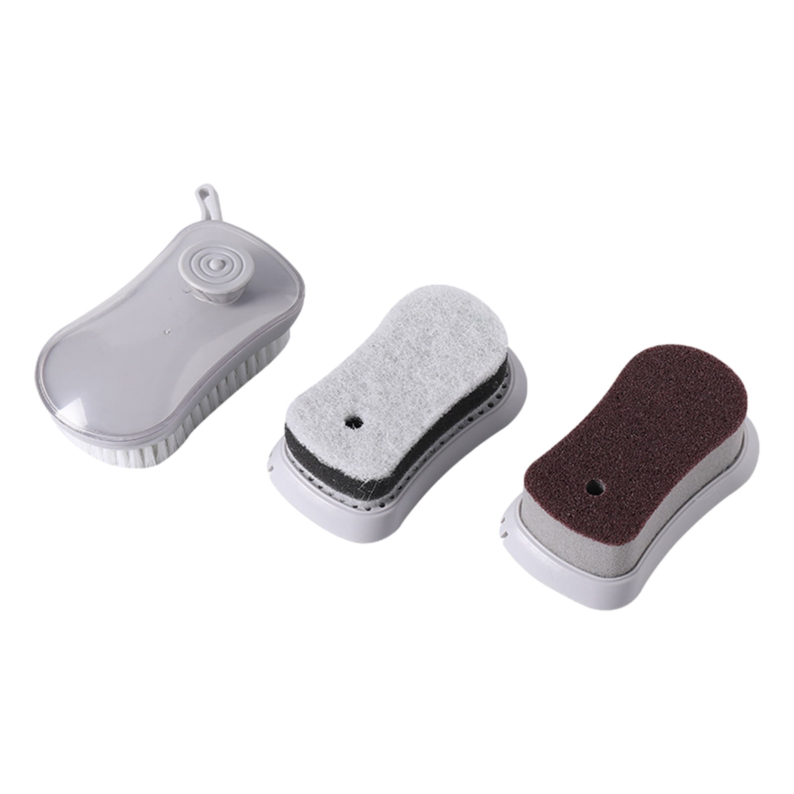 BVXEEP Kitchen Sponges, Dish Sponge, 3 Pack Push Down Automatic Liquid ...