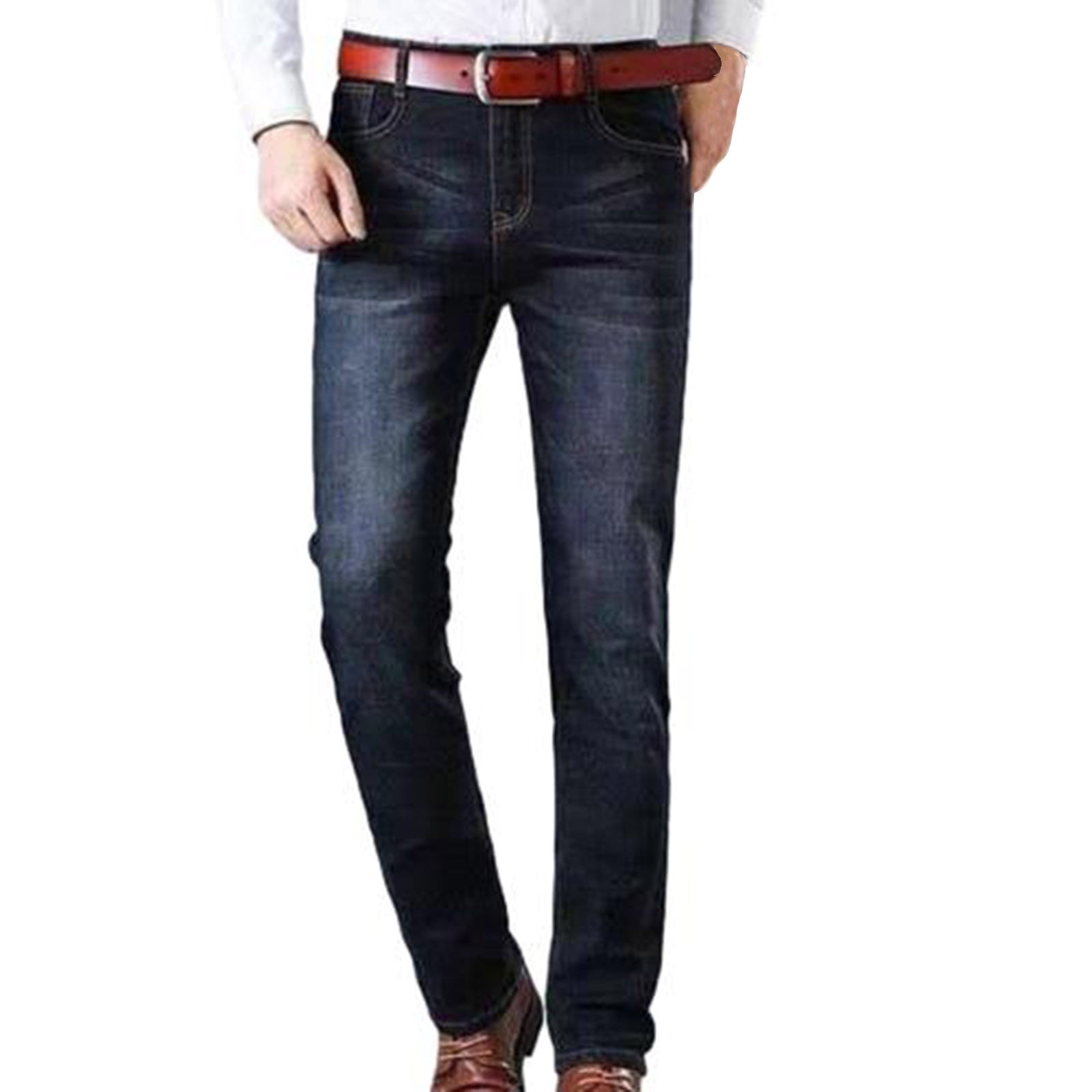 BVnarty Jeans for Men Stretch Skinny Bootcut Jeans Slim Fit Straight ...