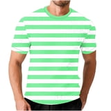 BVnarty Men Spring Summer Waffle Knit Crew Neck Short Sleeve T-Shirt ...