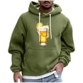 BVnarty Men's Citrus Beer Mug Oktoberfest Hoodie with Drawstring Front ...