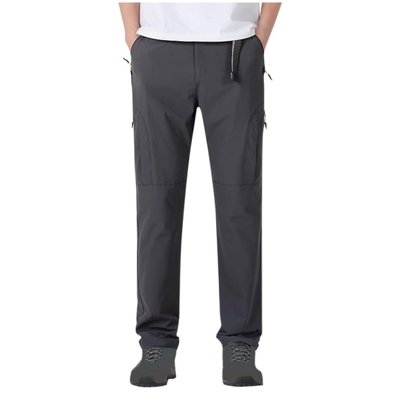 BVnarty men's high rise drawstring wide leg pants, modern loose fit ...