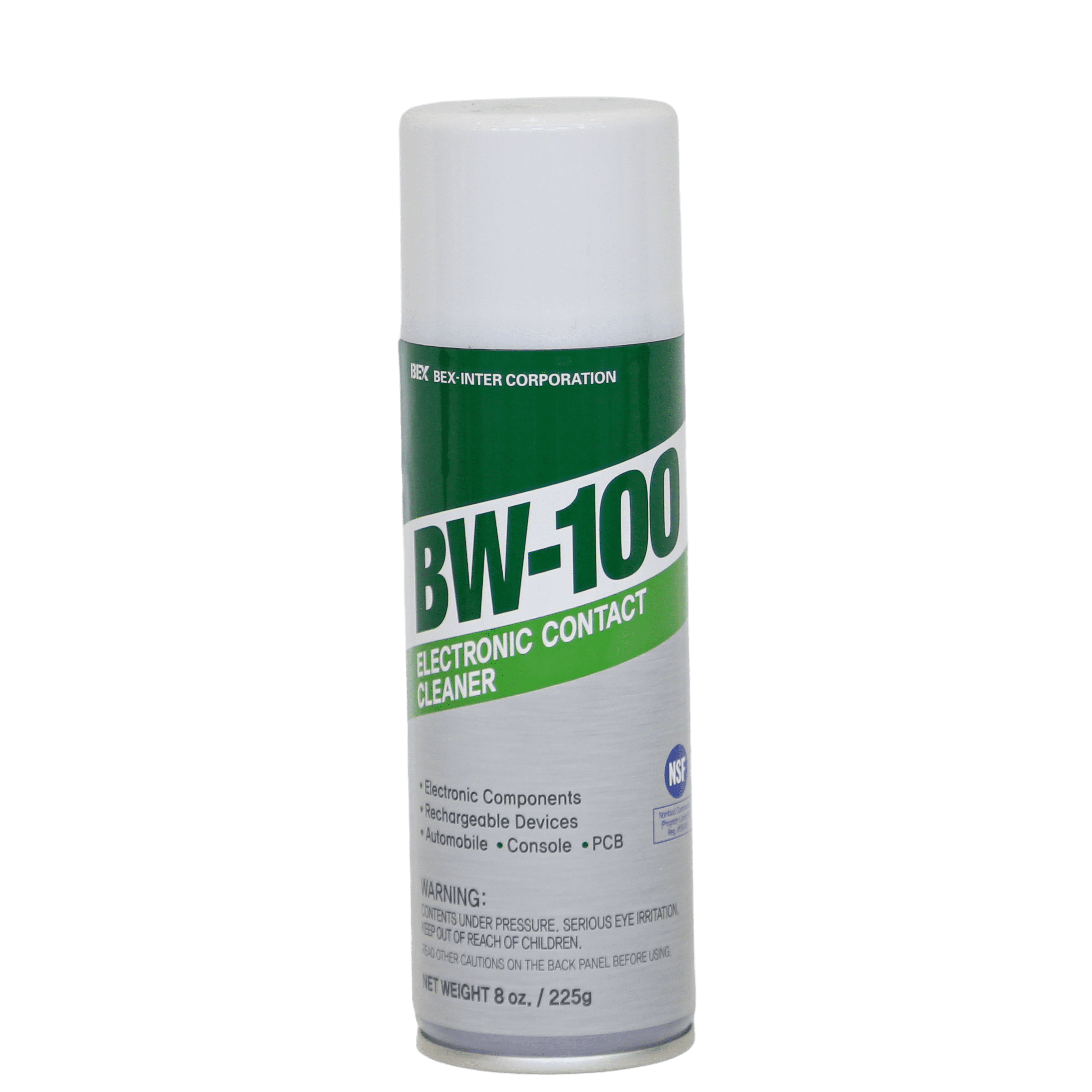 BW-100 Multipurpose Non-Flammable Electronic Contact Cleaner Aerosol ...