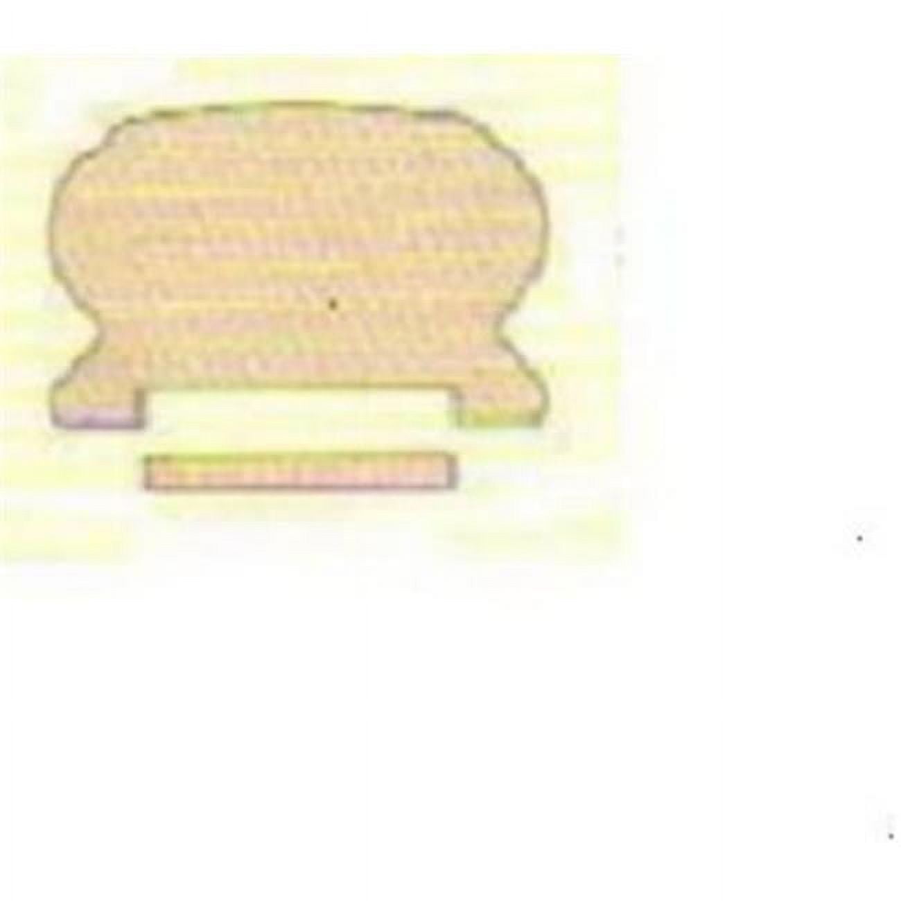 BW Creative Wood HE230ES08A 1.68 in. x 2.59 in. x 8 ft. Hemlock Hand ...