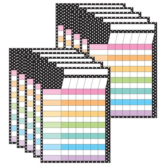 BW Dots Incentive Smart Poly Poster Mat - Pack of 10 - Walmart.com