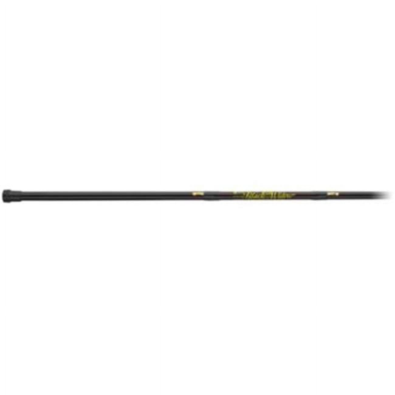 BW4 B&M Black Widow 4-Piece 13' Fiberglass Glossy Black Telescoping ...