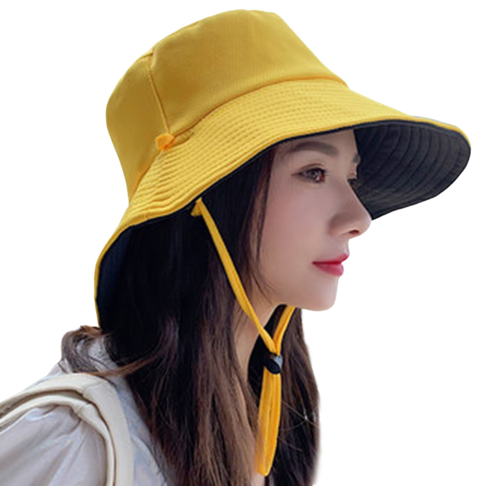 BWASD Sun Hats for Women Solid Color Breathable Sunshade Tourism ...