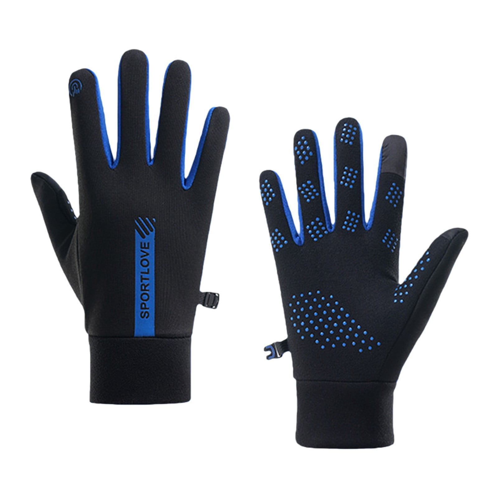 BWASD Women's Winter Warm Touch Screen Glove Cold Weather Knit Elastic ...