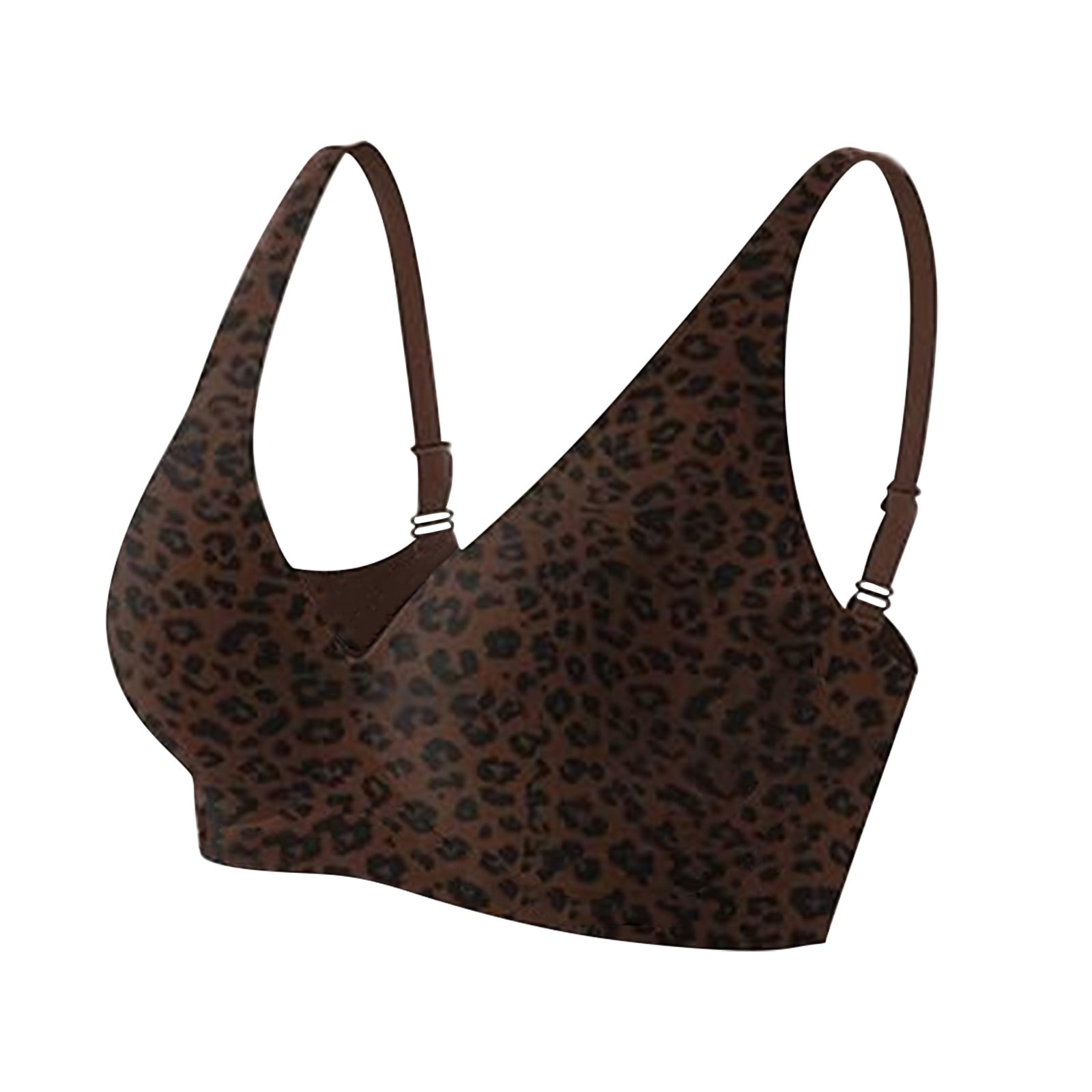 BWASD Womens Jelly Bra Wireless Comfortable Plunge Bralettes No ...