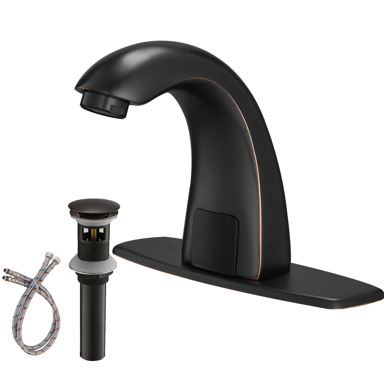 BWE Automatic Sensor Touchless Bathroom Sink Faucet Oil Rubbed Bronze ...