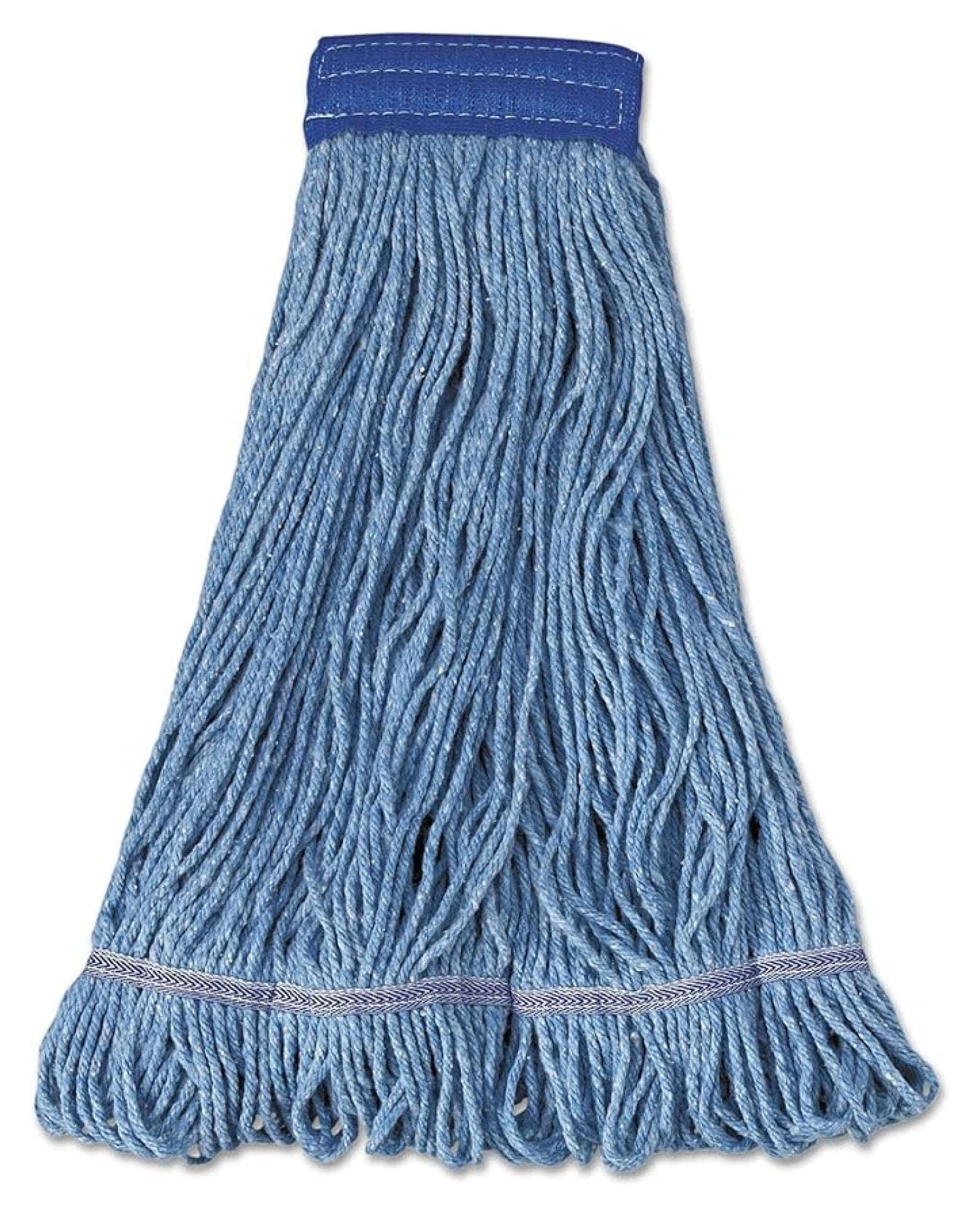 BWK504BL 5 in. Super Loop Cotton/Synthetic Fiber Wet Mop Head - X-Large ...