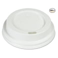 BWKHOTWH8 Plastic Hot Cup Lids for 8 oz. Hot Cups - White (50/Sleeve ...
