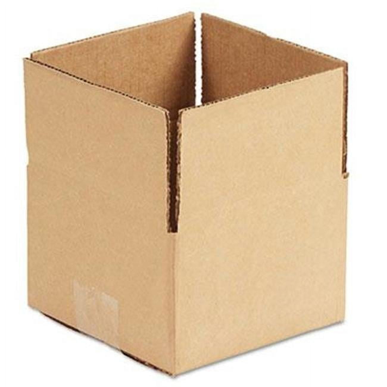 BX6 Fixed-Depth Corrugated Shipping Boxes - Brown - 6in. x 6in. x 4in ...