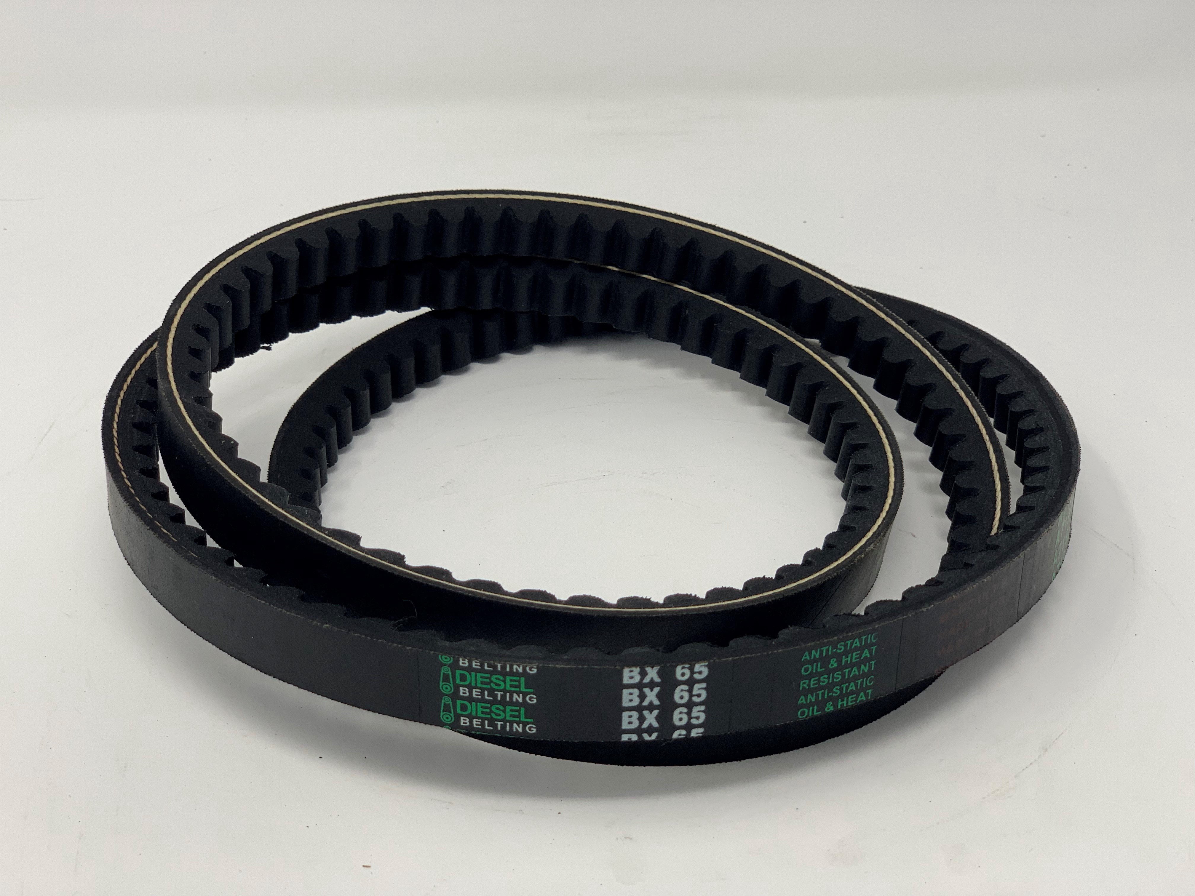 BX65 Classic Cogged V-Belt 21/32 x 68in Outside Circumference - Walmart.com