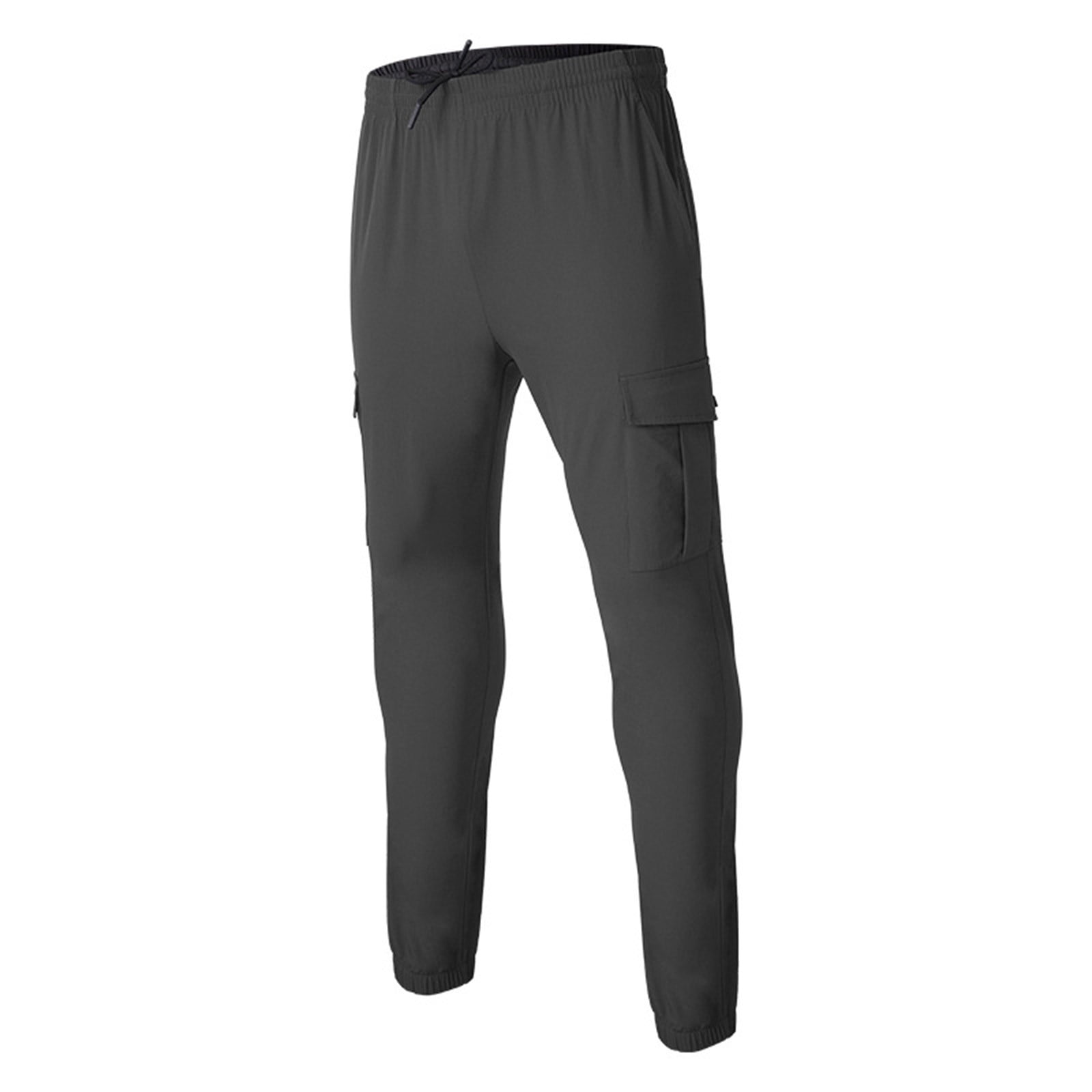 BXINGOHAI Cargo Pants for Men Breathable Workout Pants Slim Fit Workout ...