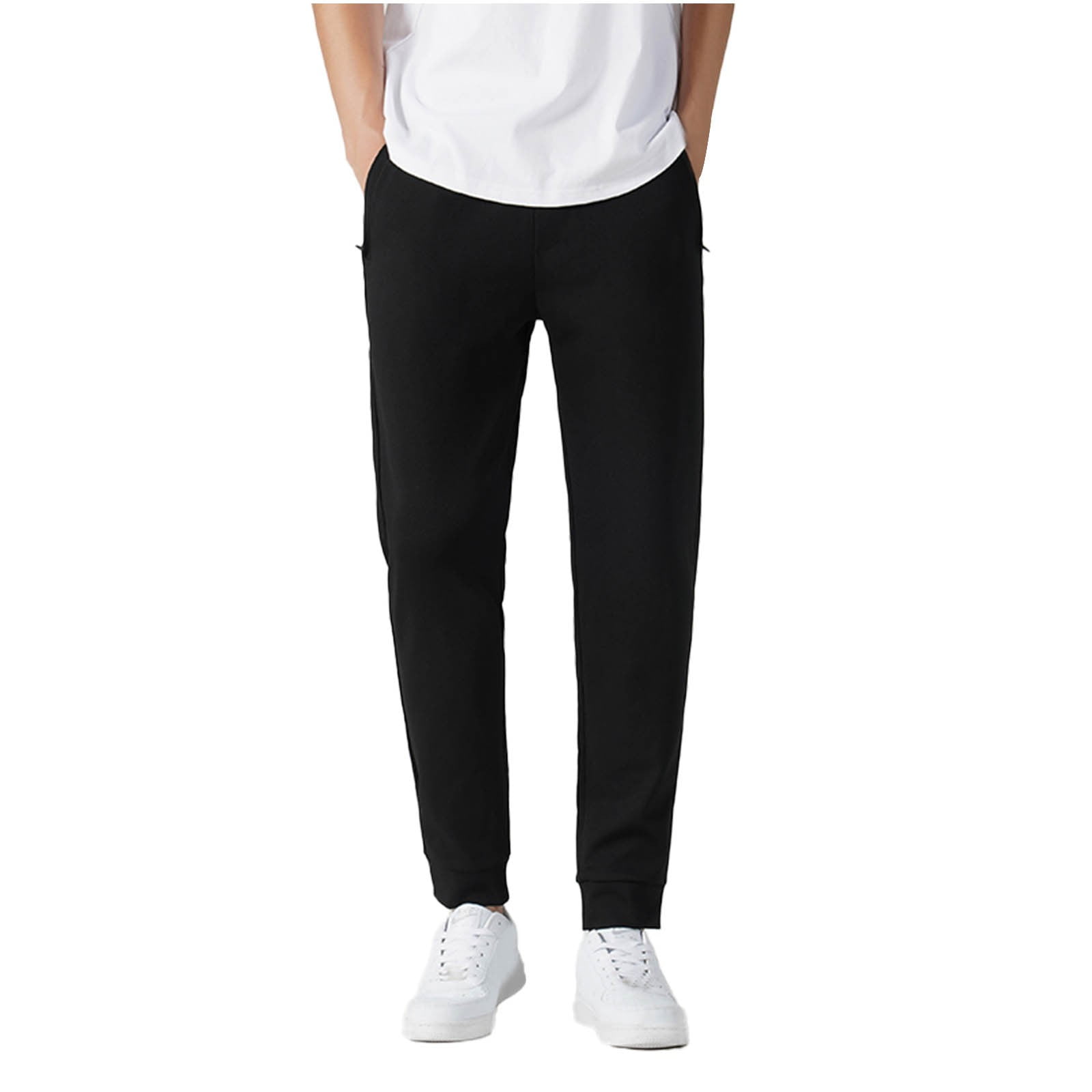 BXINGOHAI Men's Casual Long Pants Big And Tall Long Pants Slim Fit ...