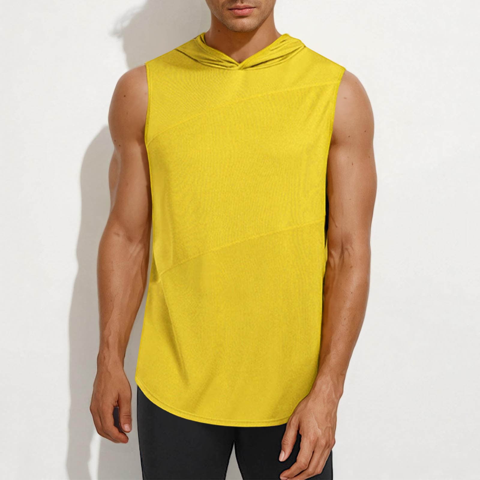 BXINGOHAI Men's Sleeveless Tank Tops Crewneck Casual Workout Gym Cut ...