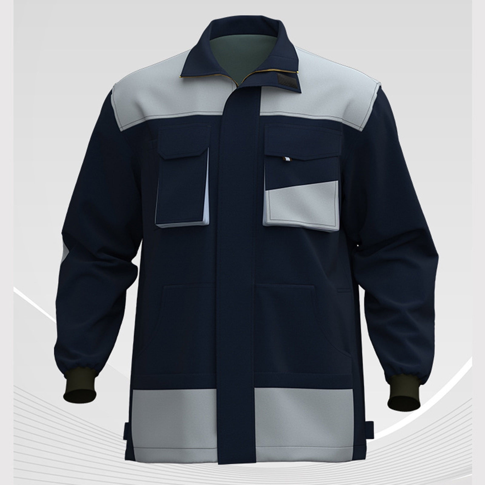 BXINGOHAI Reflective Jacket for Men, High Visibility Jackets, Safety ...