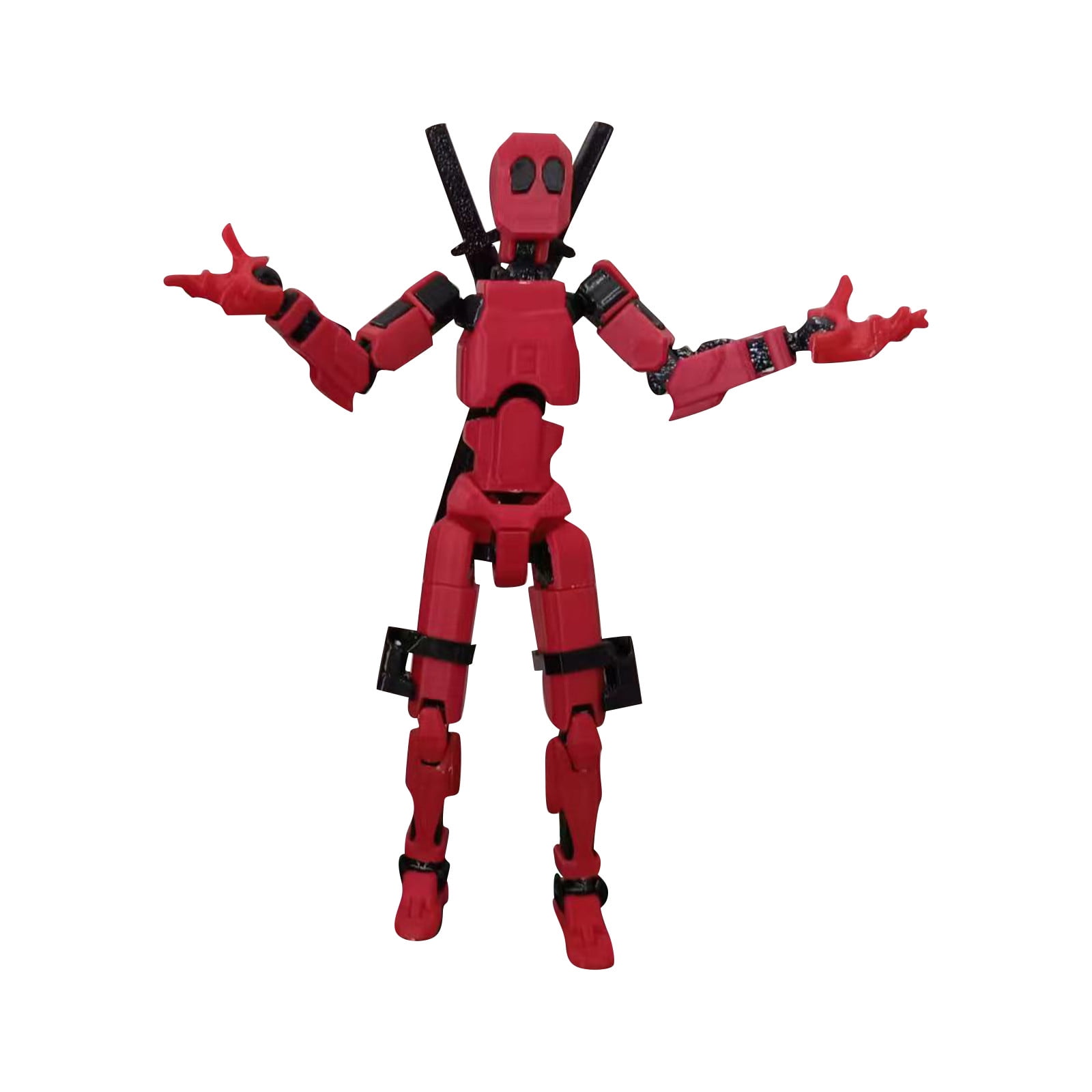 BXIRSM Articulated Action Figure 12 Inch Superhero Poseable Toy with ...