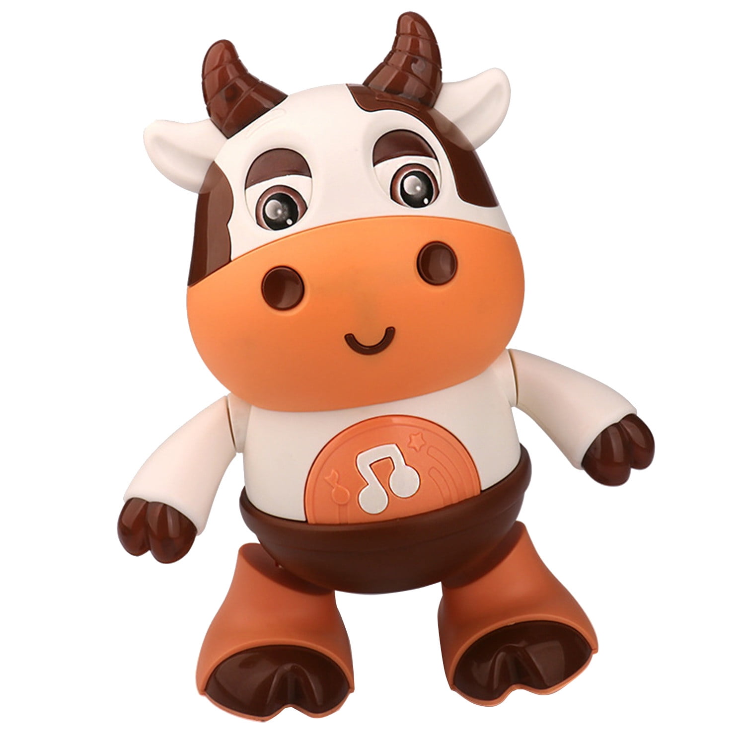 BXIRSM Baby Cow Musical Toys 2023 New Musical Duck/ Cow/ Deer Toy, Baby ...