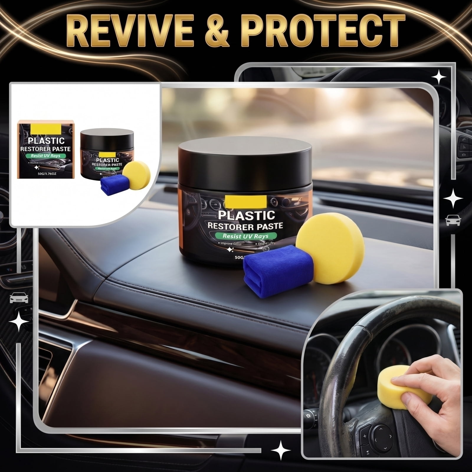 BXIRSM Car Car Interior Care - Automotive Interior Detailing Spray ...