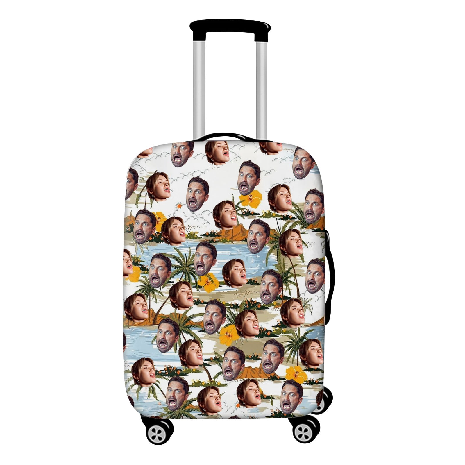 BXIRSM Custom Luggage Protector Suitcase Cover Personalized ...