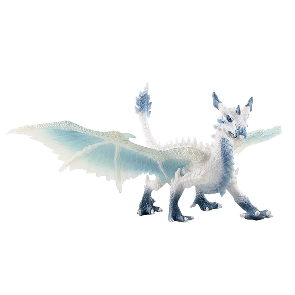 BXIRSM Ice Dragons Toy Figure Realistic Dinosaur Model Kids Birthday ...