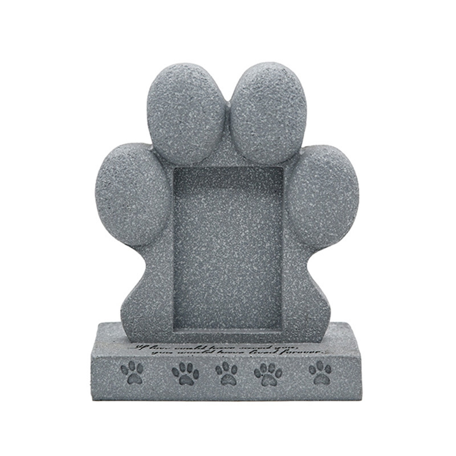 BXIRSM Pet Memorial Garden Stones for Dogs and Cats,Resin Indoor Decor ...