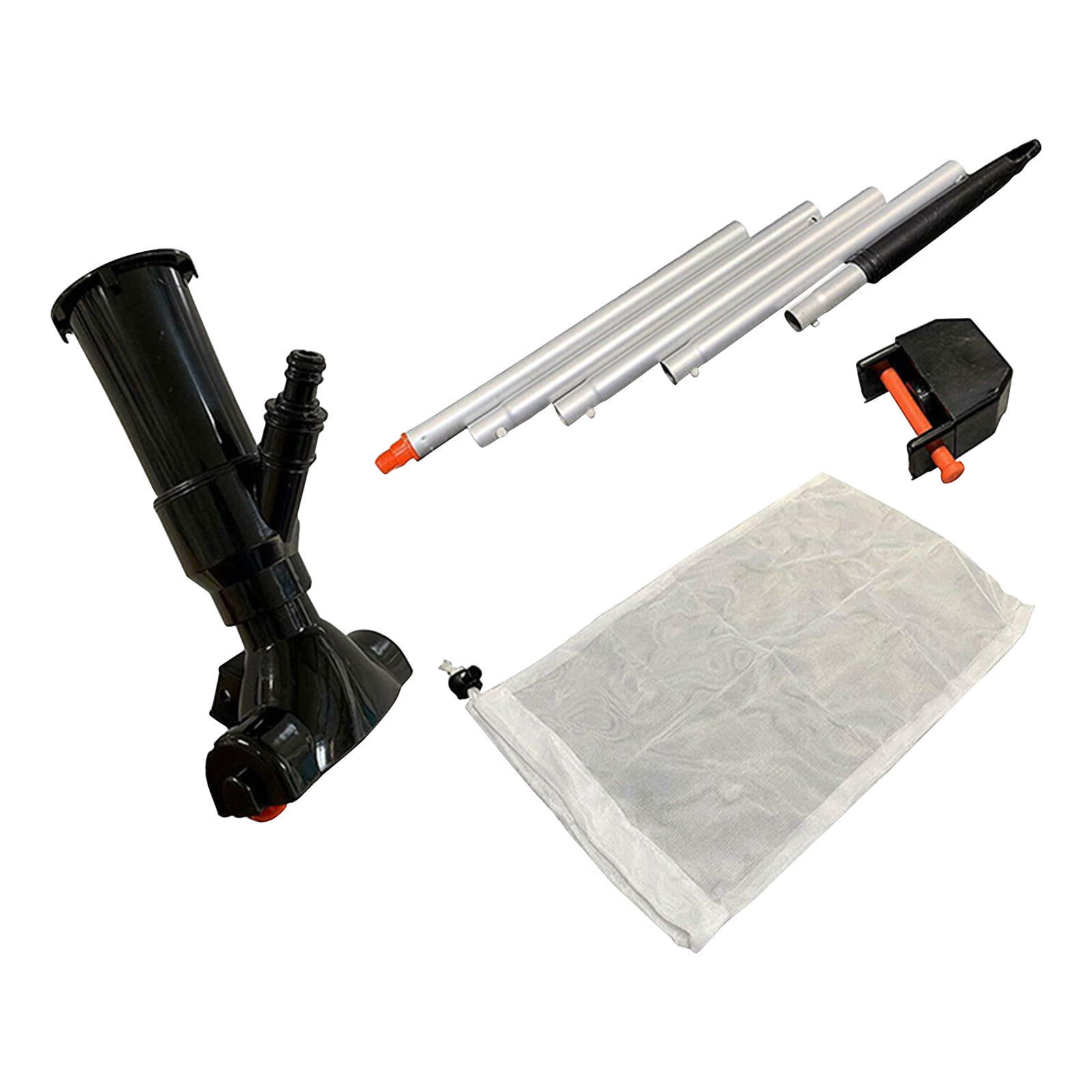 BXIRSM Pool Vacuum Cleaner, Handheld 5-Pole And Filter Bag Pool ...