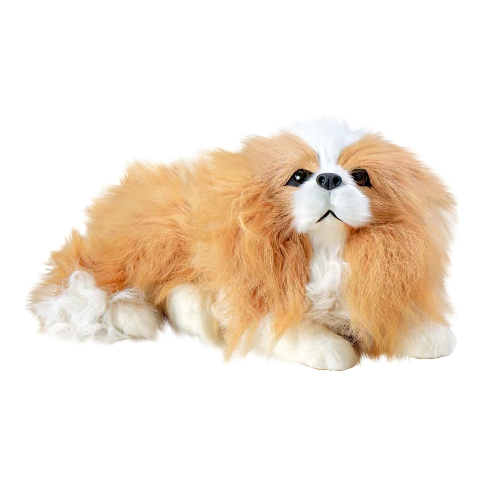 BXIRSM Simulation Plush Dog Toy Realistic Lifelike Dog Puppy Stuffed ...