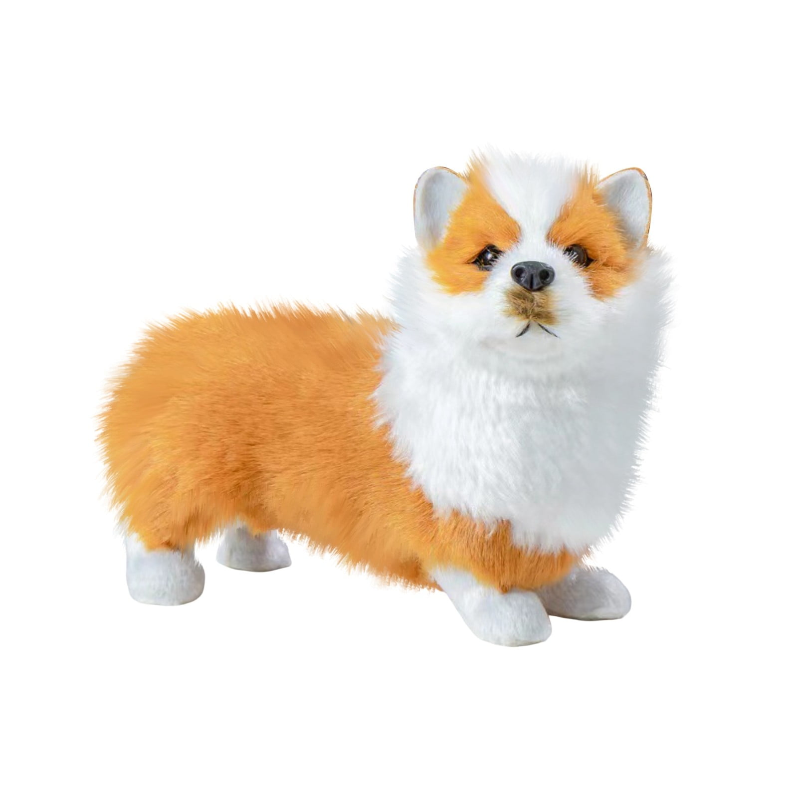 BXIRSM Simulation Plush Dog Toy Realistic Lifelike Dog Puppy Stuffed ...
