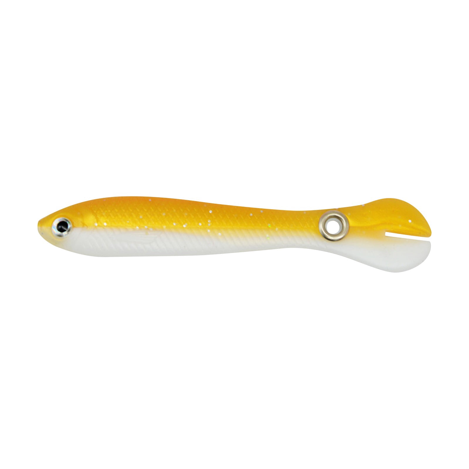 BXIRSM Soft Plastic Fish ,Silicone Rubber Fish 10cm 6g Soft Fish Swim ...